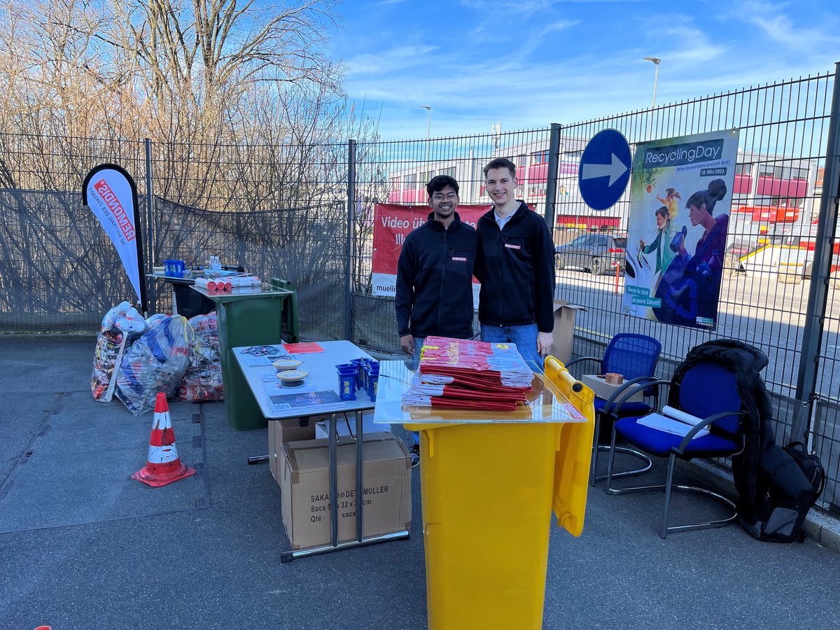 Über 150 Gemeinden und Organisationen beteiligten sich am Recycling Day ...
